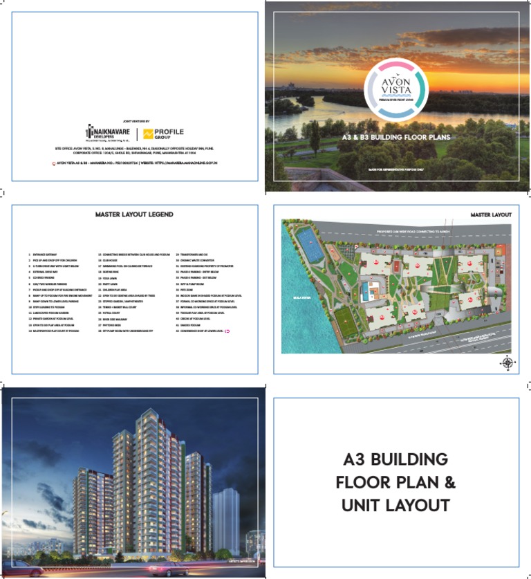 Avon Vista FloorPlan Booklet - A3 & B3 | PDF