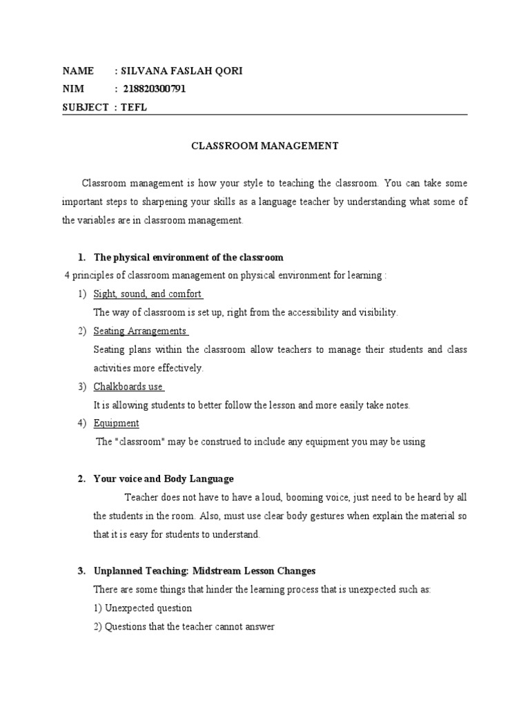 Summary Tefl | PDF | Learning | Teachers