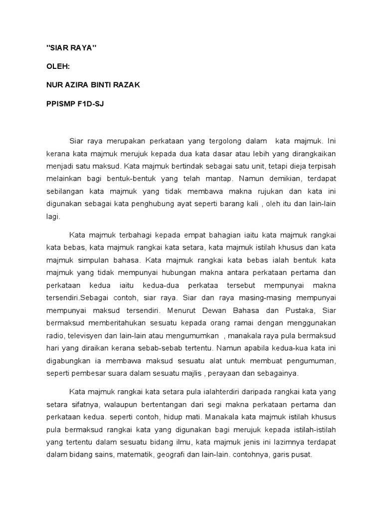 Siar Raya | PDF