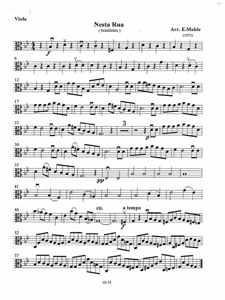 Nesta Rua - Viola | PDF