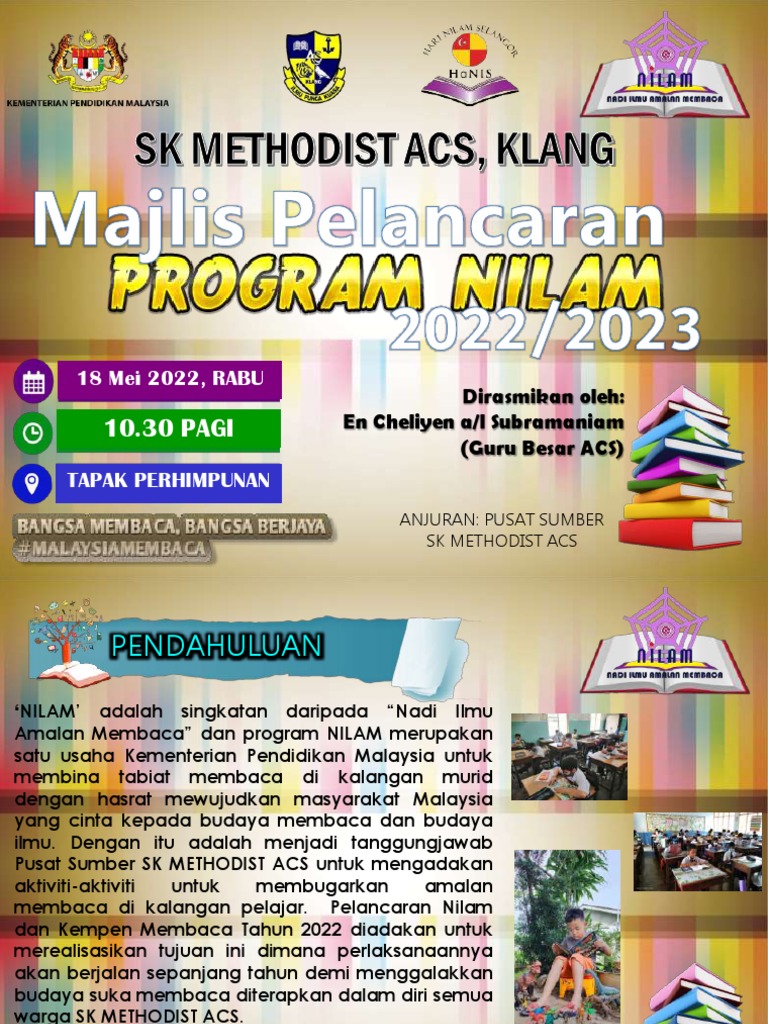 Buku Program PELANCARAN NILAM 2022 | PDF