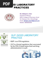 Good Laboratory Practice (GLP) Report Template - SafetyCulture | PDF ...