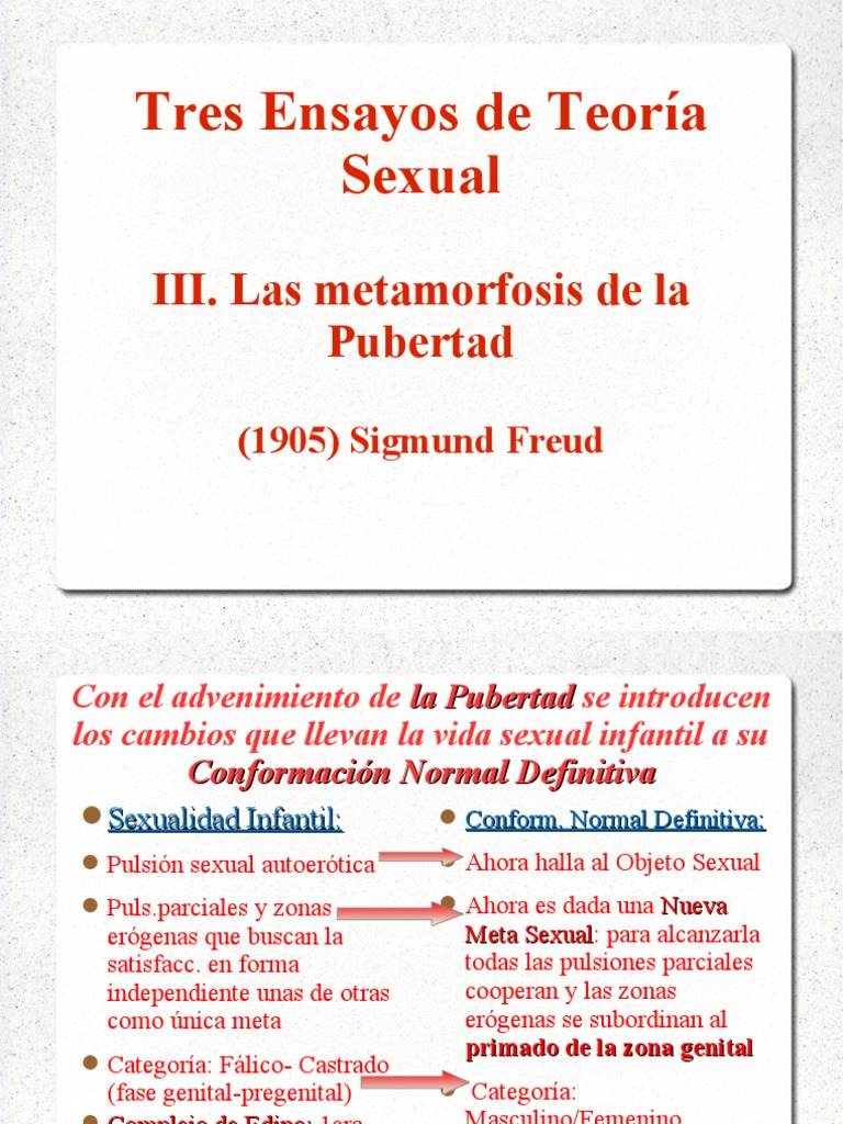 Power Metamorfosis-Freud | PDF | Libido | Sexualidad