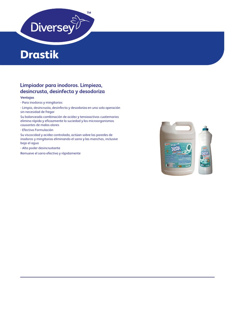 Drastik Ficha Tecnica | PDF