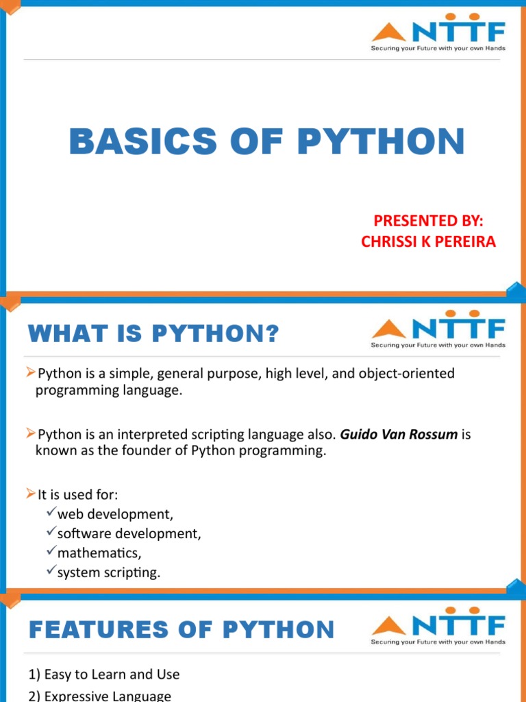 Python Final Intern Pdf Python Programming Language Variable Computer Science