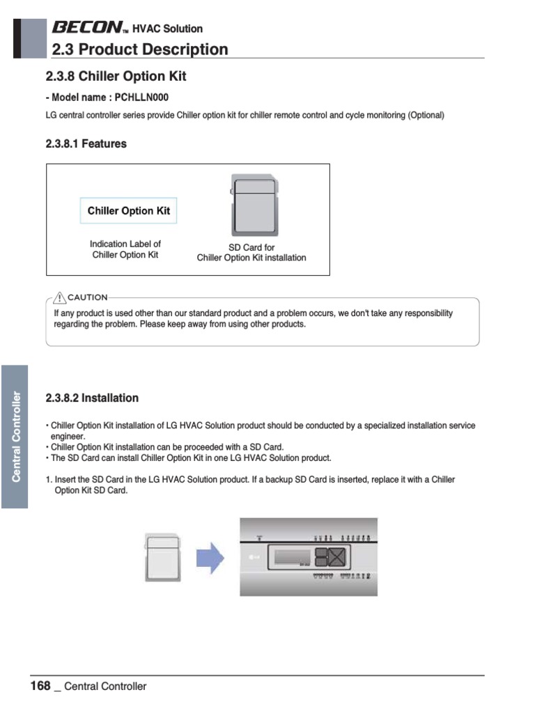Chiller Option Kit | PDF | Wi Fi | Wireless Lan