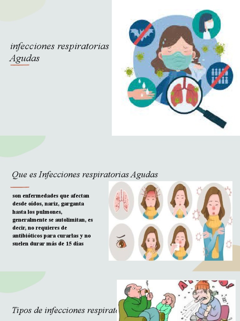 Infecciones Respiratorias Agudas: Prevención y Tipos | PDF