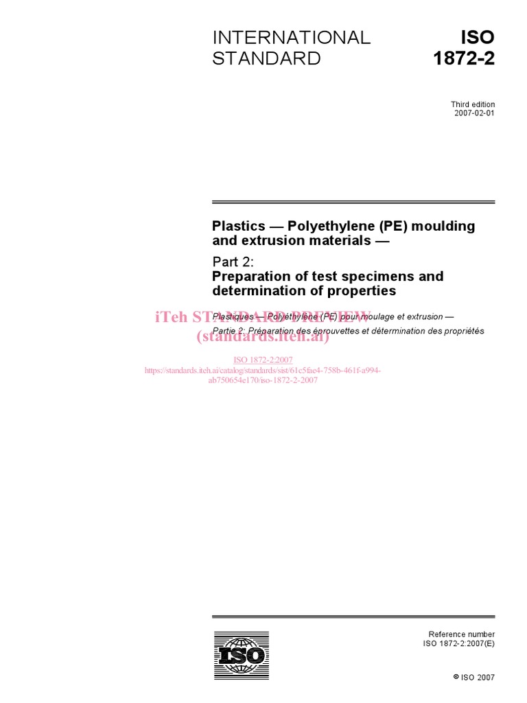 Iso 1872 2 2007 | PDF | International Organization For Standardization ...