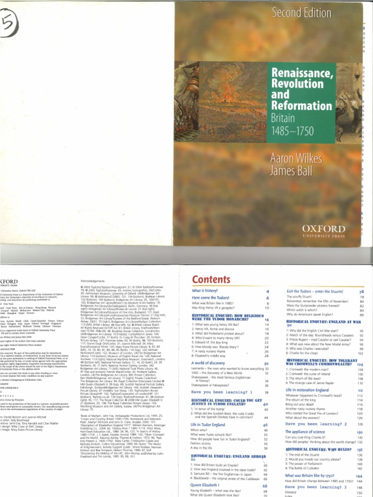 1485-1750 Renaissance, Revolution and Reformation | PDF
