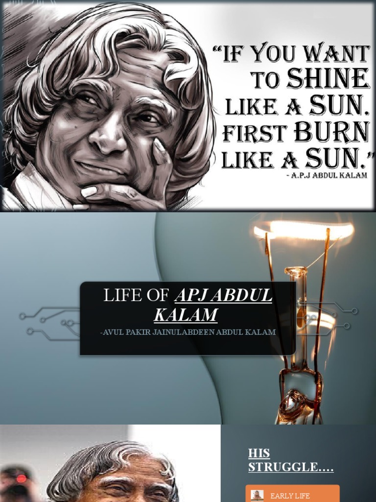 Life of APJ Abdul Kalam | PDF