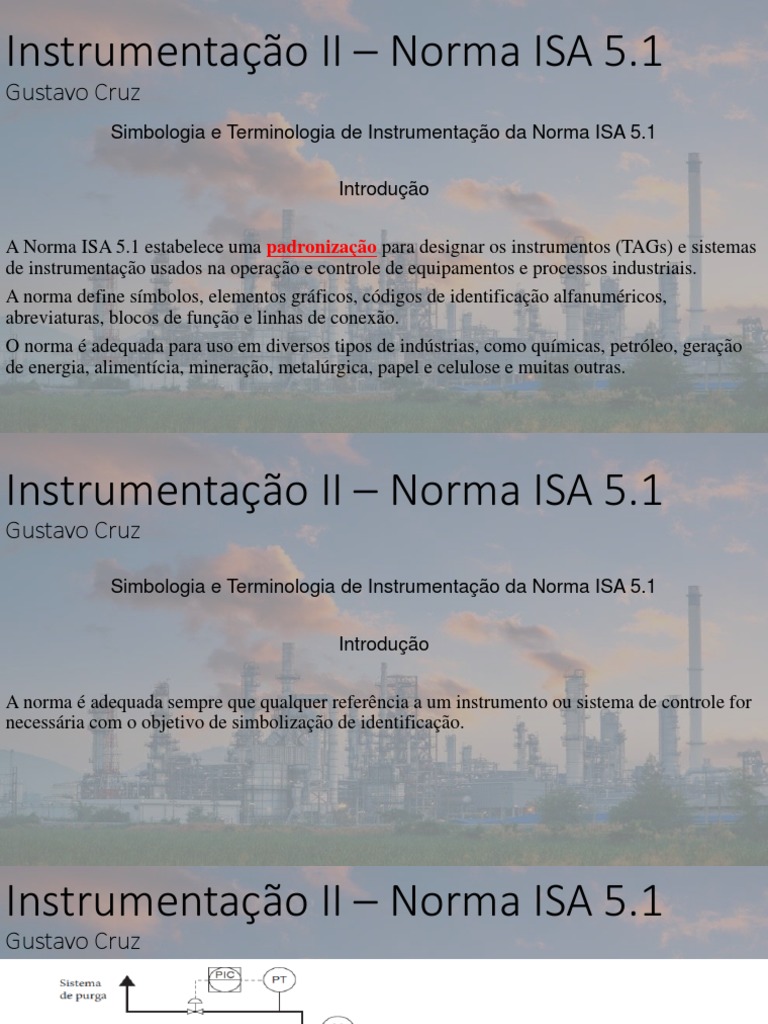Norma ISA 5.1 e P&ID | PDF | Informática