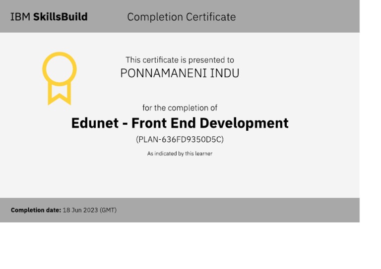 Ibm Skillbuild | PDF