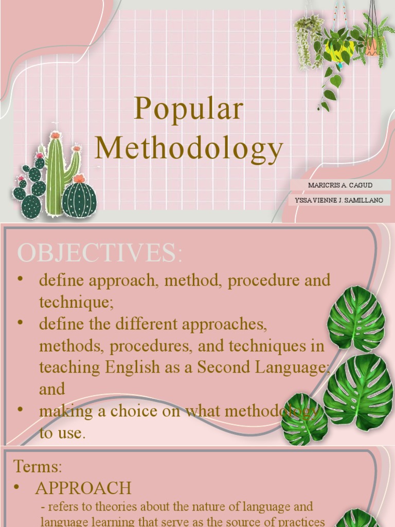 Popular Methodologies | PDF | Cognition | Cognitive Science