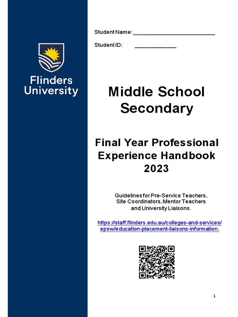 MSS Final Year Handbook 2023 | PDF | Teachers | Educational Assessment
