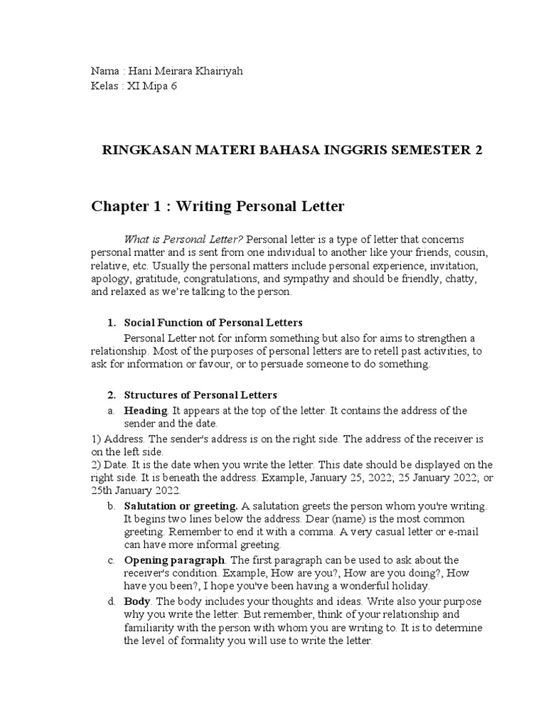 Ringkasan B Ing | PDF | Song Structure | Causality