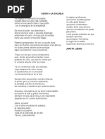 Poesías para Fin de Ciclo Escolar | PDF | Amor