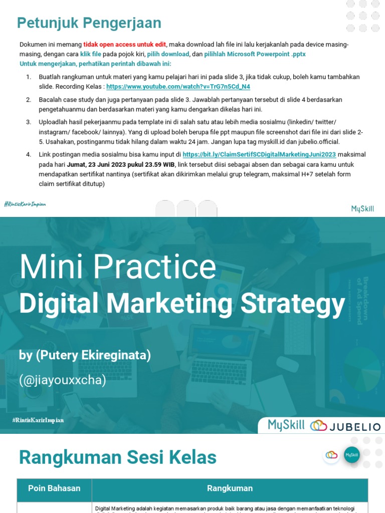 Mini Task SC Digmar Juni | PDF