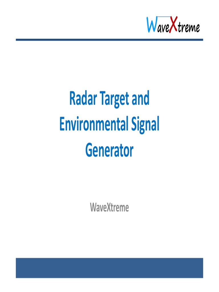 radar_target_signal_generator | PDF