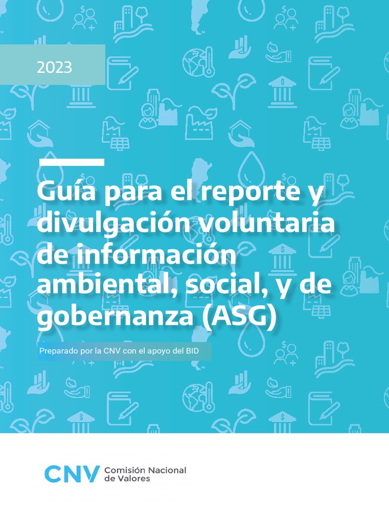Guía de Reporte ASG 2023 para Empresas | PDF | Sustentabilidad ...