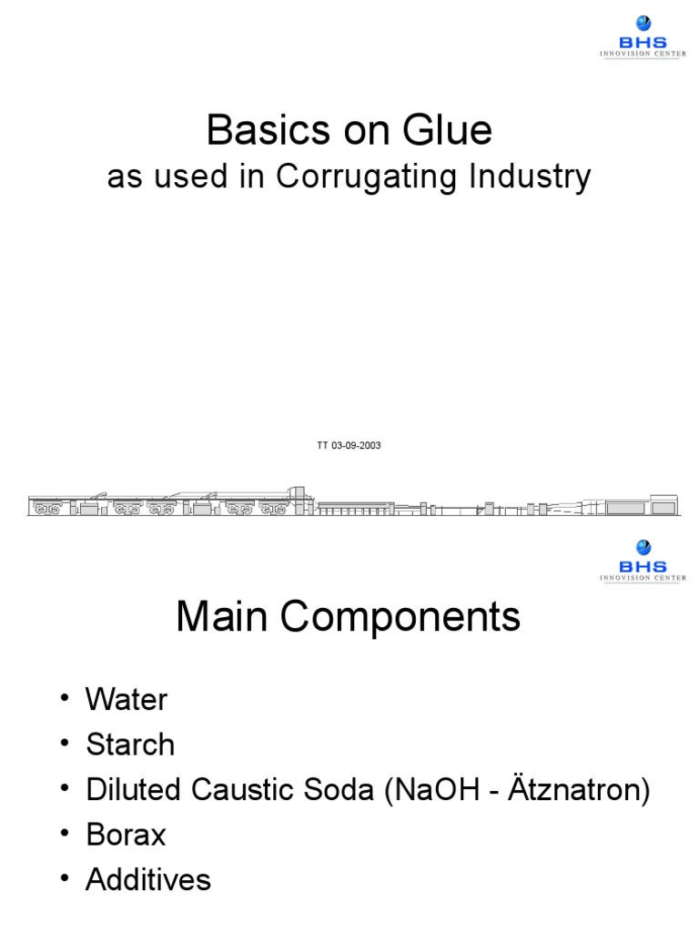 Basics On Glue Pdf Starch Sodium Hydroxide