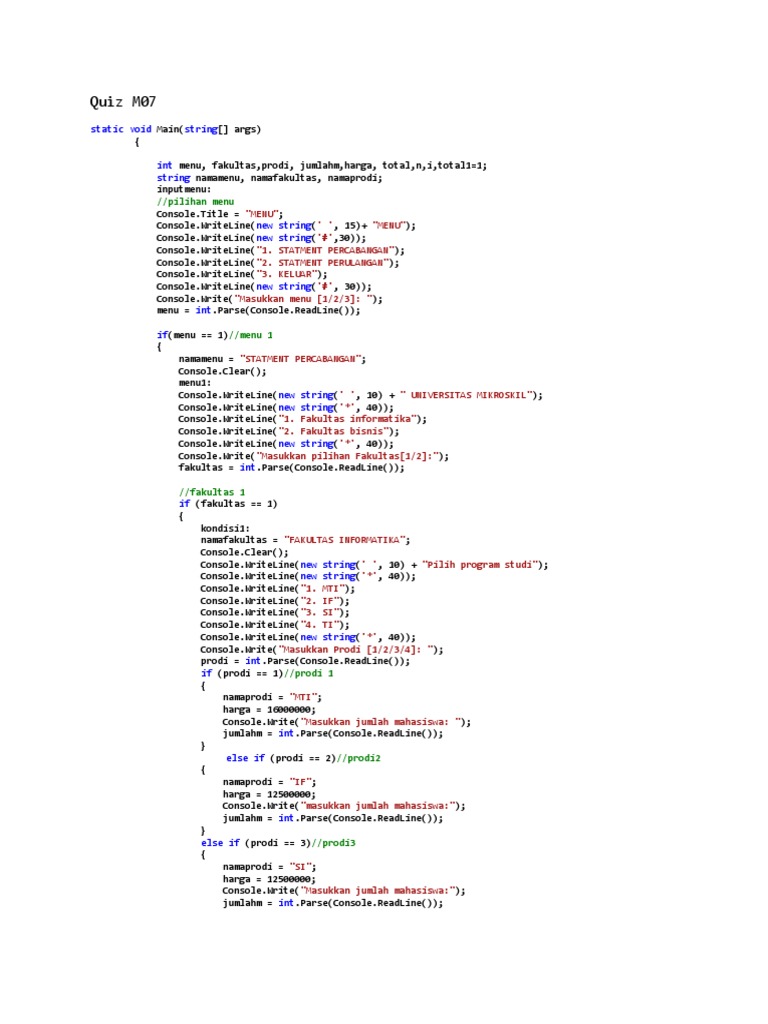 Akisi Kisi Algoritma | Download Free PDF | Software Engineering | Syntax (Logic)
