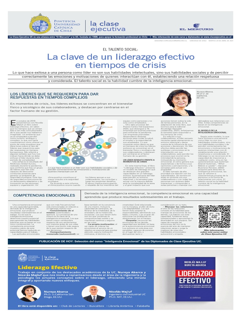 1 - Inteligencia Emocional 2021 Publicada - Compressed 3 | PDF | Las emociones | Liderazgo