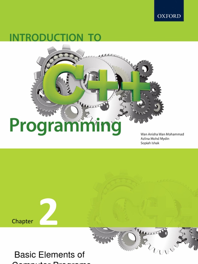 Chapter 2 | Download Free PDF | Variable (Computer Science) | Programming