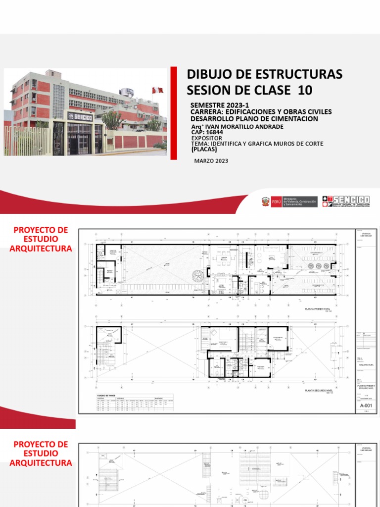 DIBUJO DE ESTRUCTURAS Clase 11 | PDF