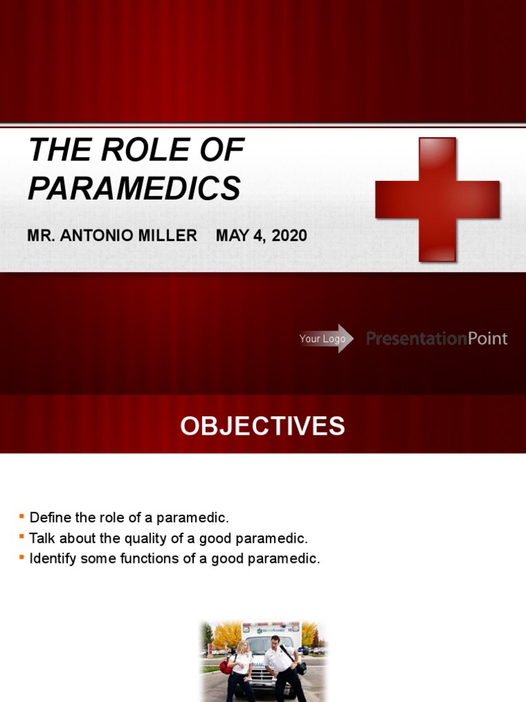 The Rol of Paramedics | PDF | Emergency Medical Technician | Paramedic