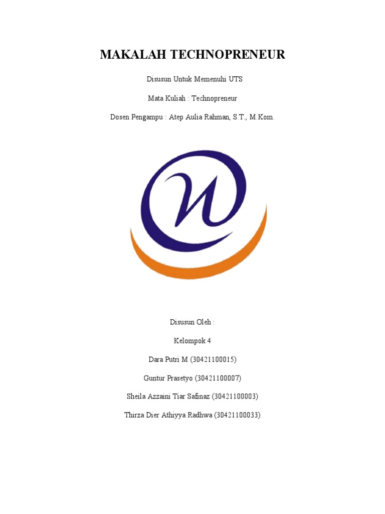 Technopreneur Sukses di Indonesia | PDF
