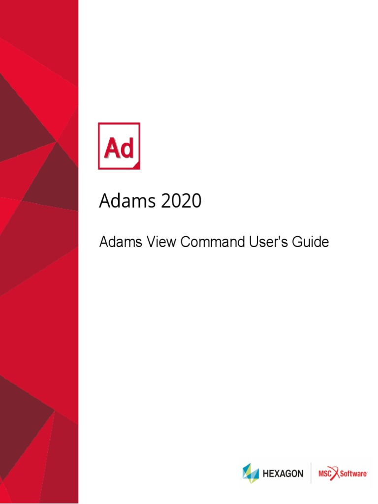 Adams_2020_Adams_View_Command_User_Guide (1) | PDF | Parameter ...
