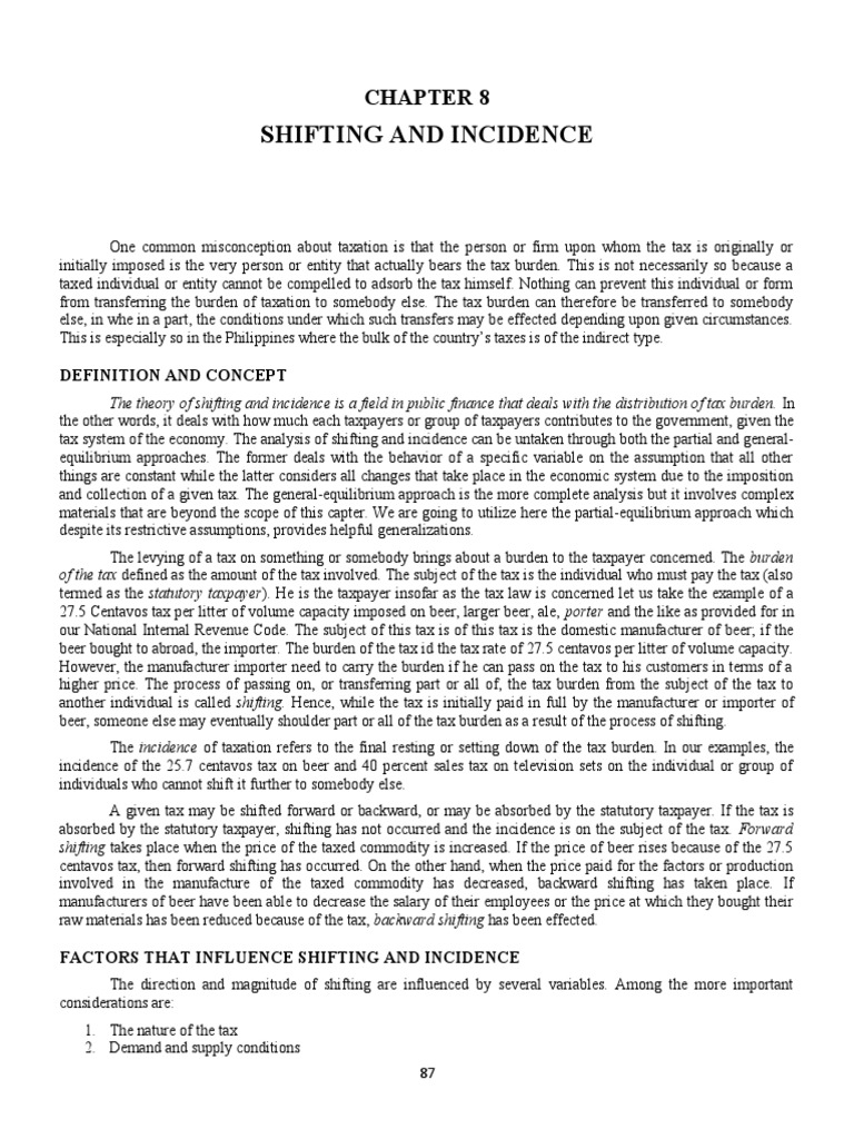 Chapter 8 | PDF | Taxes | Demand