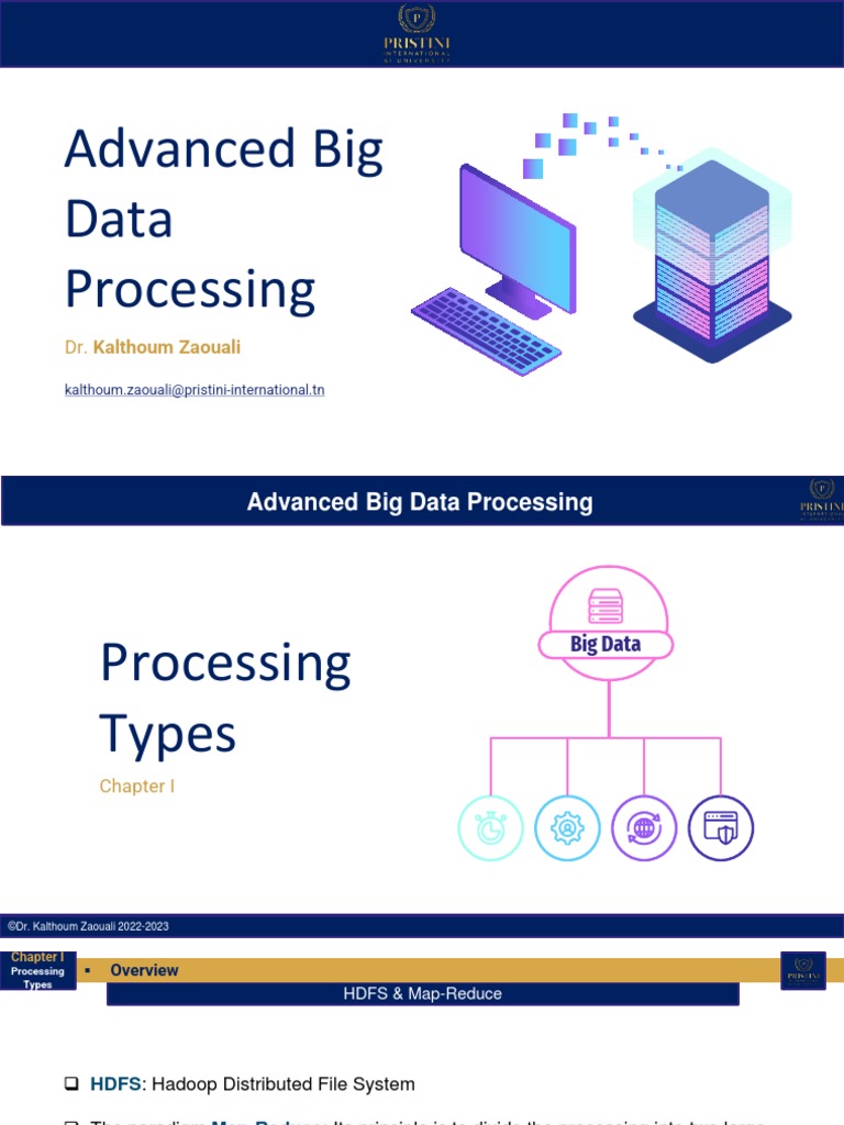Big Data Processing Types | PDF | Map Reduce | Apache Hadoop