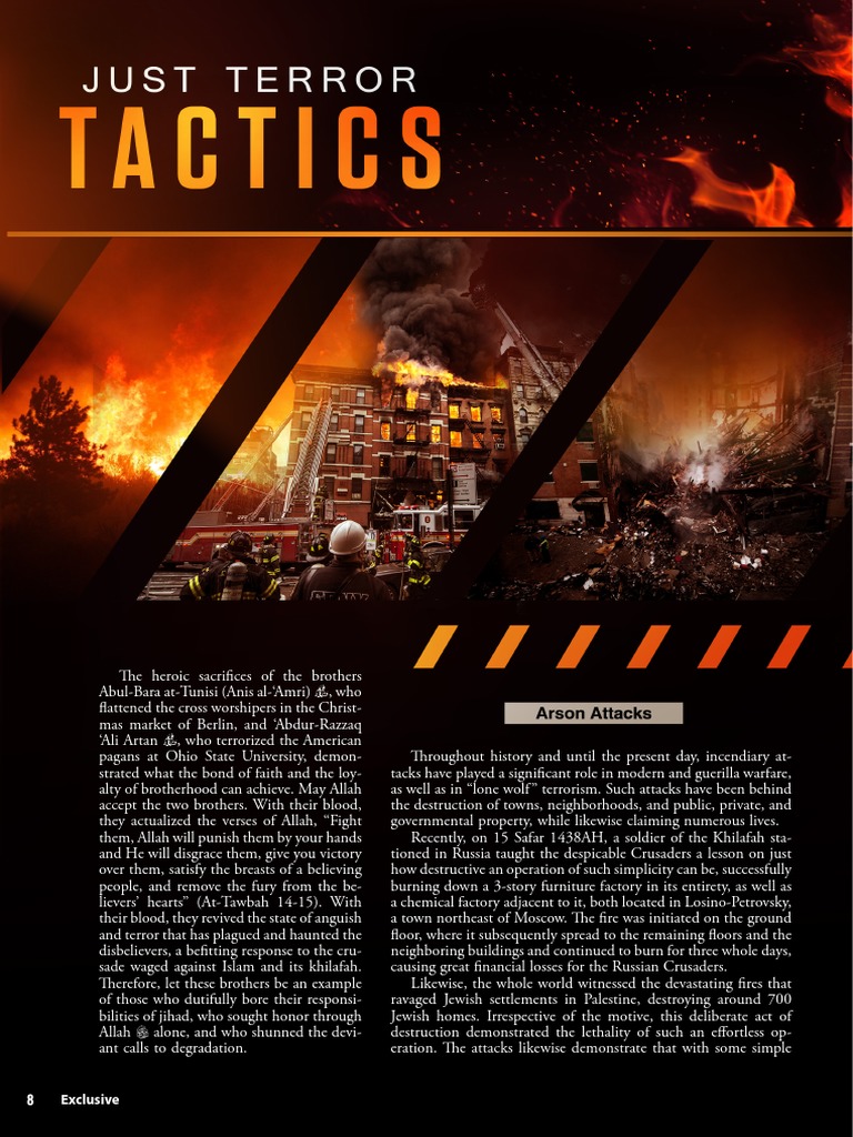 Just Terror TACTICS | PDF | Polystyrene | Fires