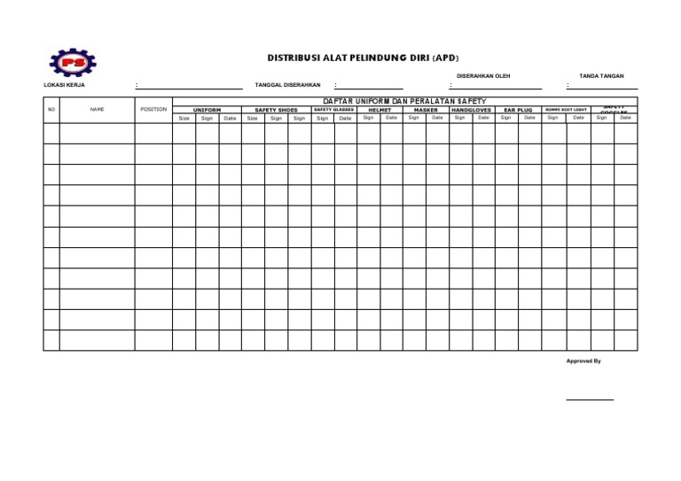 Distribusi APD | PDF