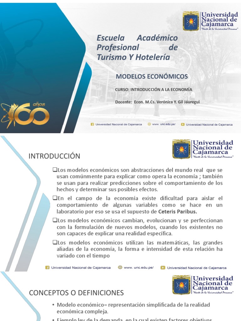 Modelos Economicos | PDF | Modelo económico | Ciencias económicas
