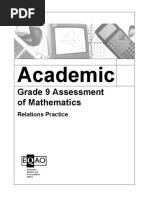 EQAO Grade 6 Math Released Questions | PDF | Rectangle | Educational ...
