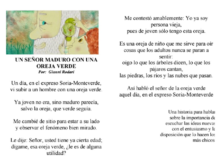 Cuento Oreja Verde | PDF