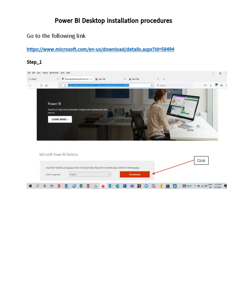 Power BI Desktop Installation Guide | PDF