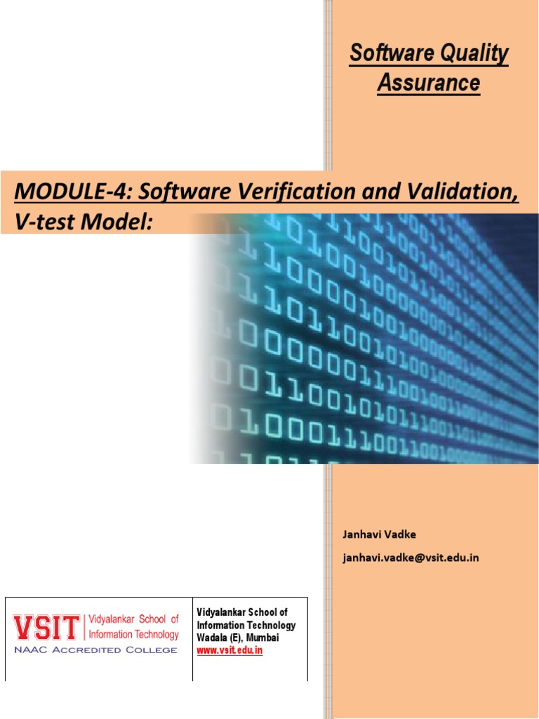 Sqa Unit 4 Download Free Pdf Software Testing Software Release Life Cycle 2676