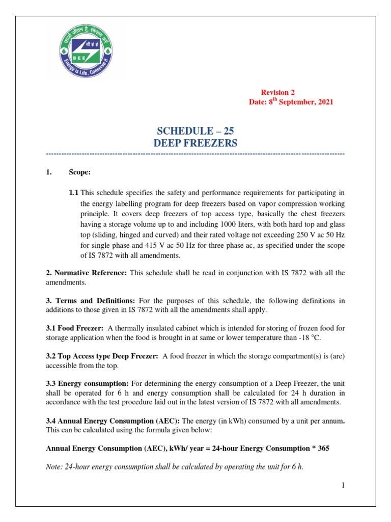 Final Schedule - Deep Freezers | PDF | Refrigerator | Color