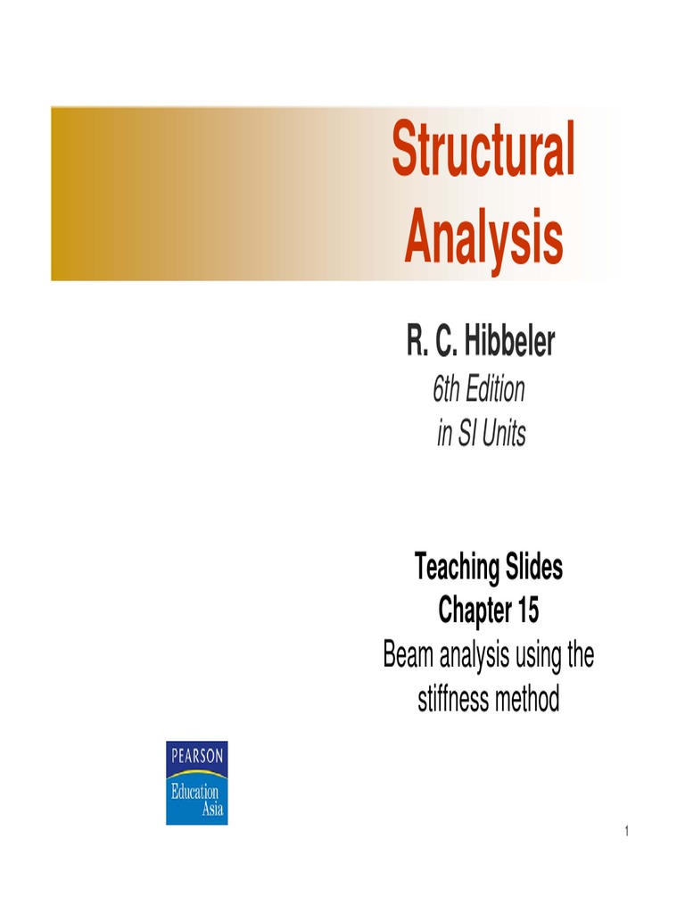 ch15 Beam Analysis Using The Stiffness Method (For Student ...