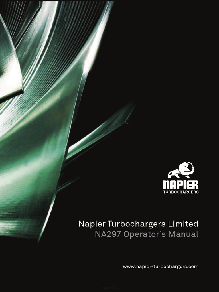 NA297 Operator's Manual Overview | PDF