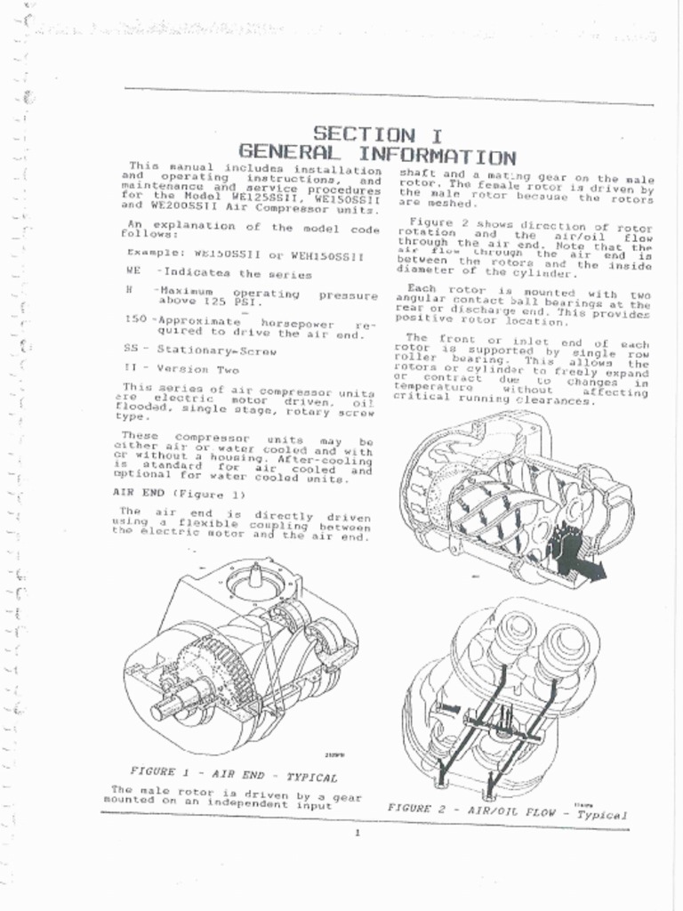Compressor Compair Leroi | PDF