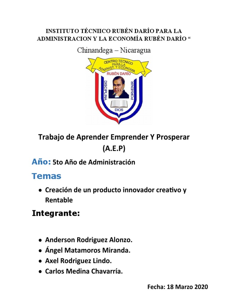 Trabajo de Aep | PDF