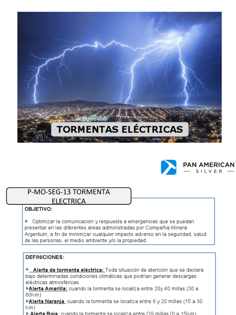 Tormentas Eléctricas | PDF | Tormentas | Relámpago