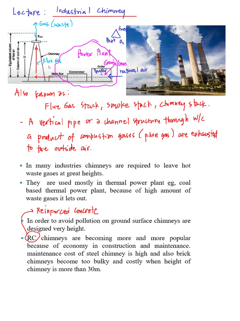 Lecture 12 Industrial Chimney | PDF