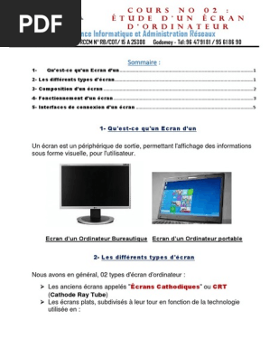 Les Differents Types D Ecran D Ordinateur Top Sellers | www.simpleplanning.net