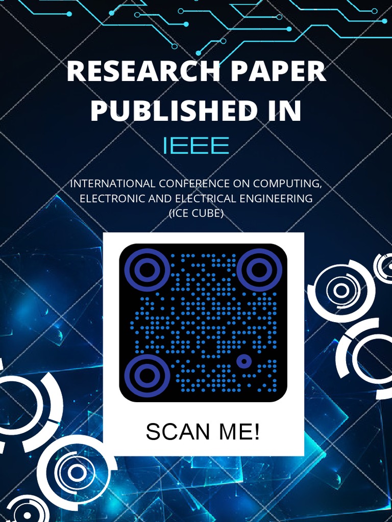 Blue Futuristic Technology Poster - 2 | PDF