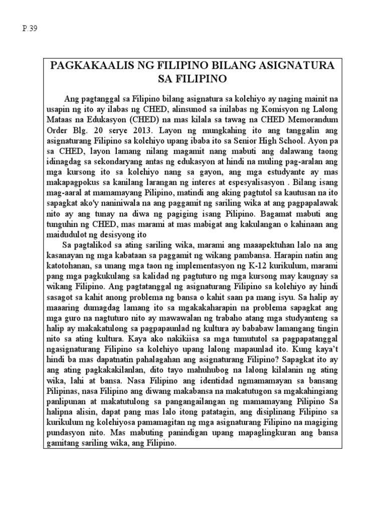 Filipino Book | PDF